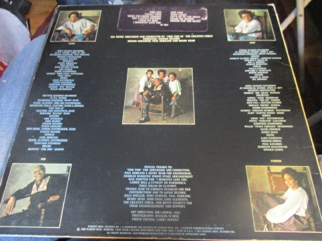 1977 THE STAPLES Family Tree Promo LP WB BS 3064 Gospel Soul SSINGERS ...