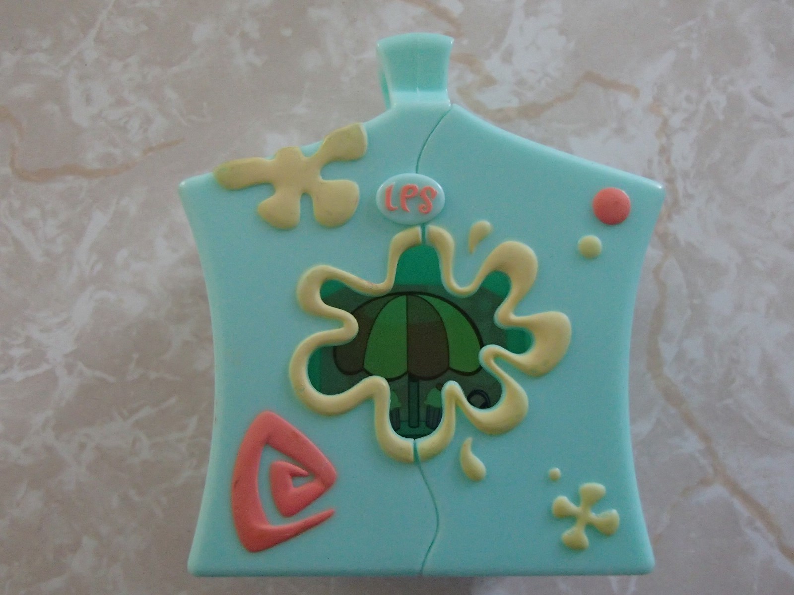 Littlest Pet Shop Mini House Ice Cream Soda Shop Cow Dairy Carrier Lot ...