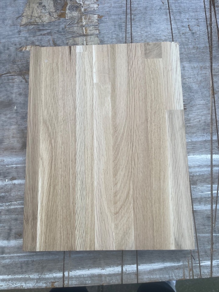 Solid Oak Worktop Off cut - 235 x 310 x 26mm - Wood -Timber | eBay UK