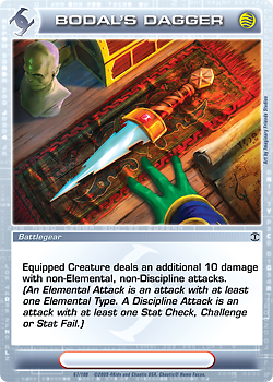 Chaotic Bodal's Dagger 67/100 FU 1st Edition Foil Rare | eBay