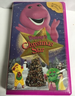 Barneys Christmas Star (VHS, 2002) (VHS, 2002)TESTED-RARE VINTAGE-SHIPS ...