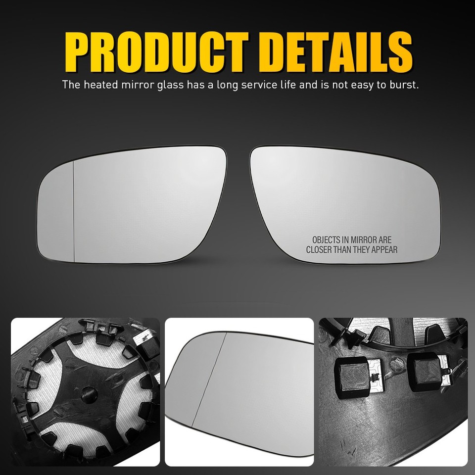 For Mercedes-Benz E-Class W211 E280 E320 E350 E550 E63 2007-2009 Mirror Glass | eBay