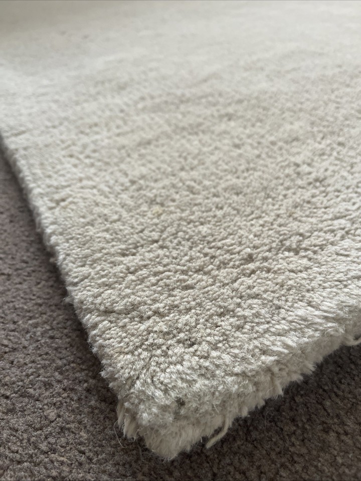 Thick pile Wool And Viscose Rug. 120x180cm | eBay UK