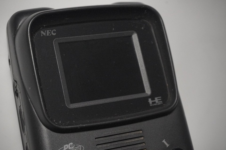 NEC PC Engine GT Turbo Express Handheld Console PI-TG6 Please Read | eBay