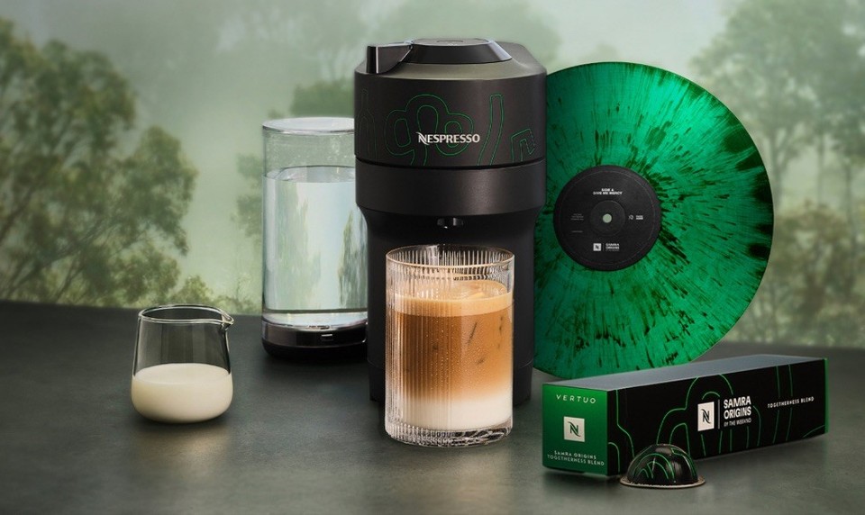 Samra Origin X Nespresso x The Weeknd Limited Coffee Pressed Vinyl ...