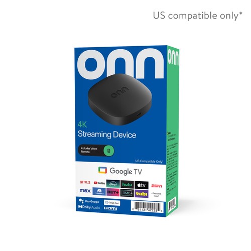 4K Streaming Device, 4K UHD, Dolby Audio & Fast Wi-Fi, Google TV Voice ...