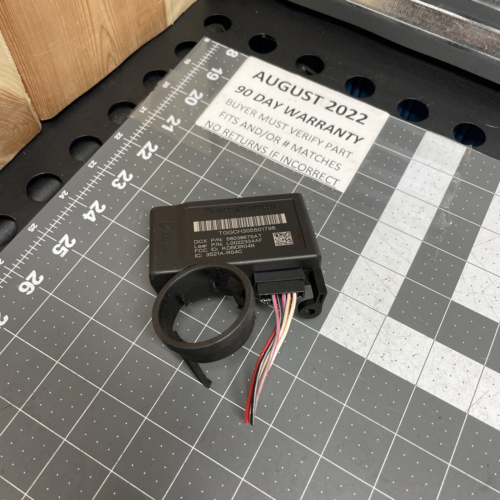 2004+Dodge+Durango+Skim+Module+Transceiver+Immobilizer+56038675AT+OEM ...