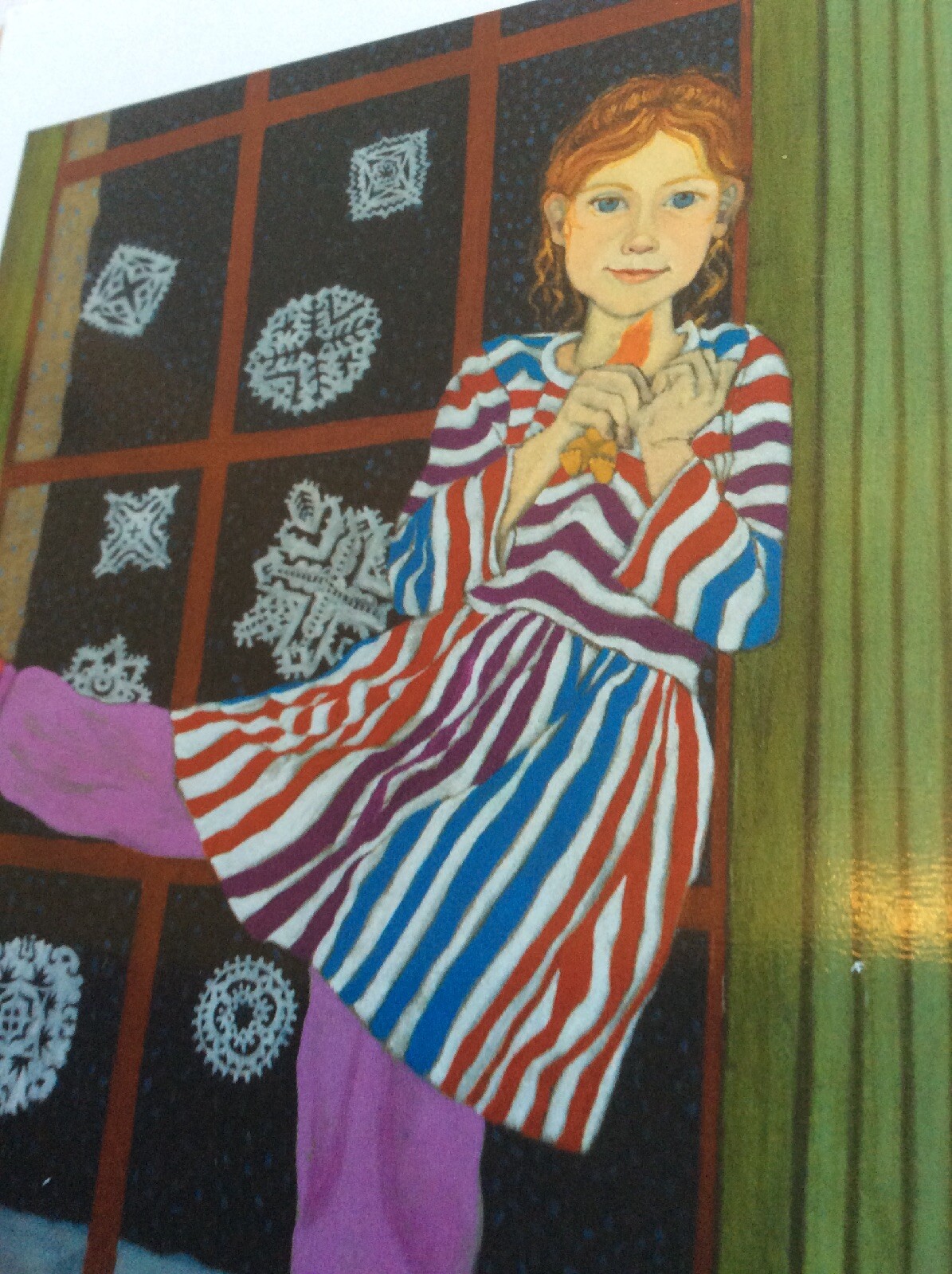 Lee Udall Bennion Promotional Art Post Card Snow Queen Portrait Of Adah ...