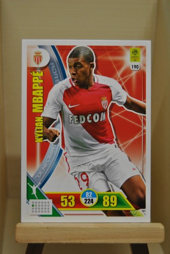 Kylian Mbappé AS MONACO carte PANINI ADRENALYN 2017-2018 | eBay