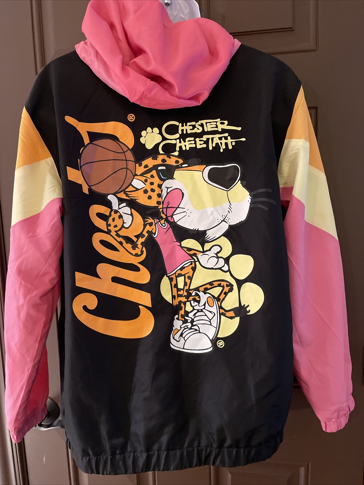 Cheetos Chester Cheetah Basketball M Hooded Pullover … - Gem