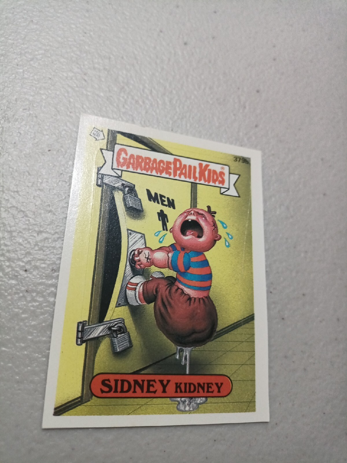 GPK Garbage Pail Kids 1987 Sidney Kidney 379B Topps Series 10 | eBay