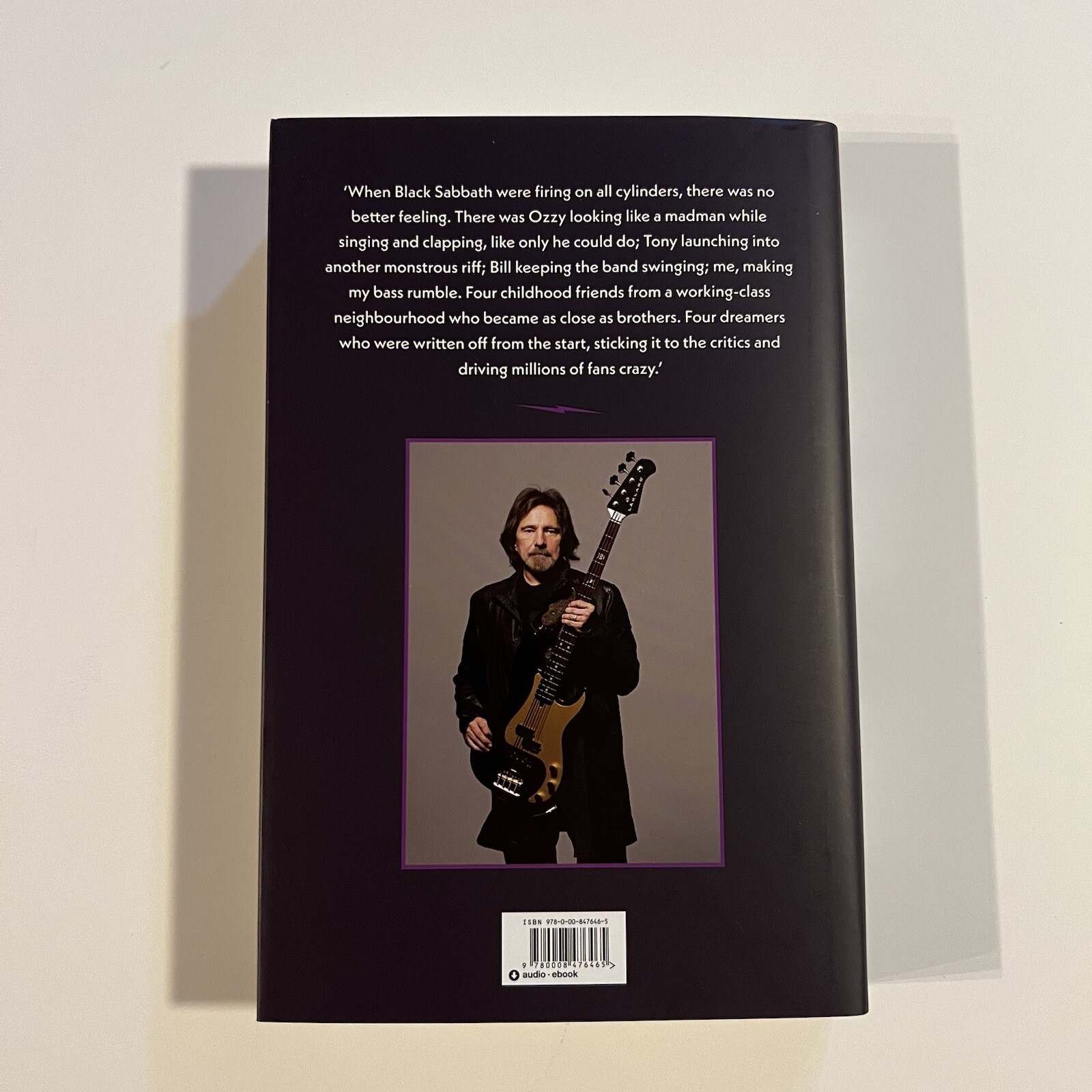 GEEZER BUTLER SIGNED ‘INTO THE VOID’ BOOK BLACK SABBATH WITH JSA COA | eBay