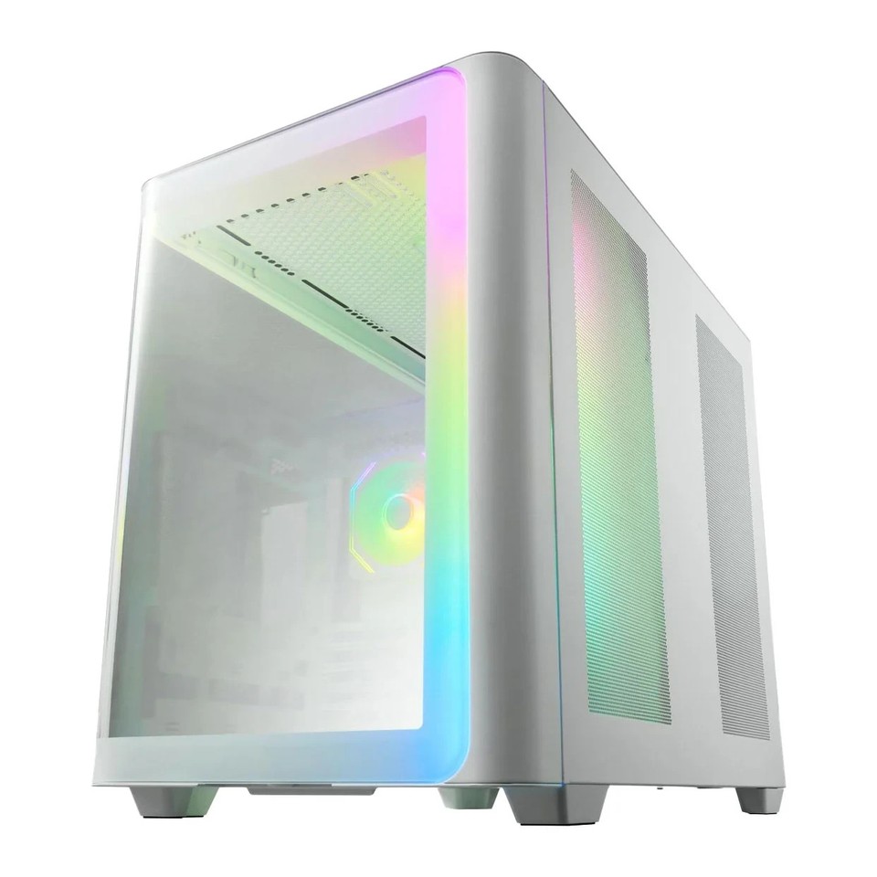 FSP M580, Dual Chamber Mid Tower, Tempered Glass, Reverse Connection ...