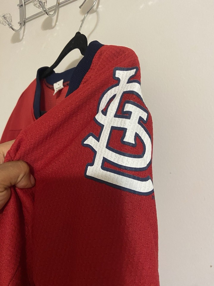 St Louis Cardinals Blues Hockey Style SGA Jersey MLB NHL Adult SZ XL ...