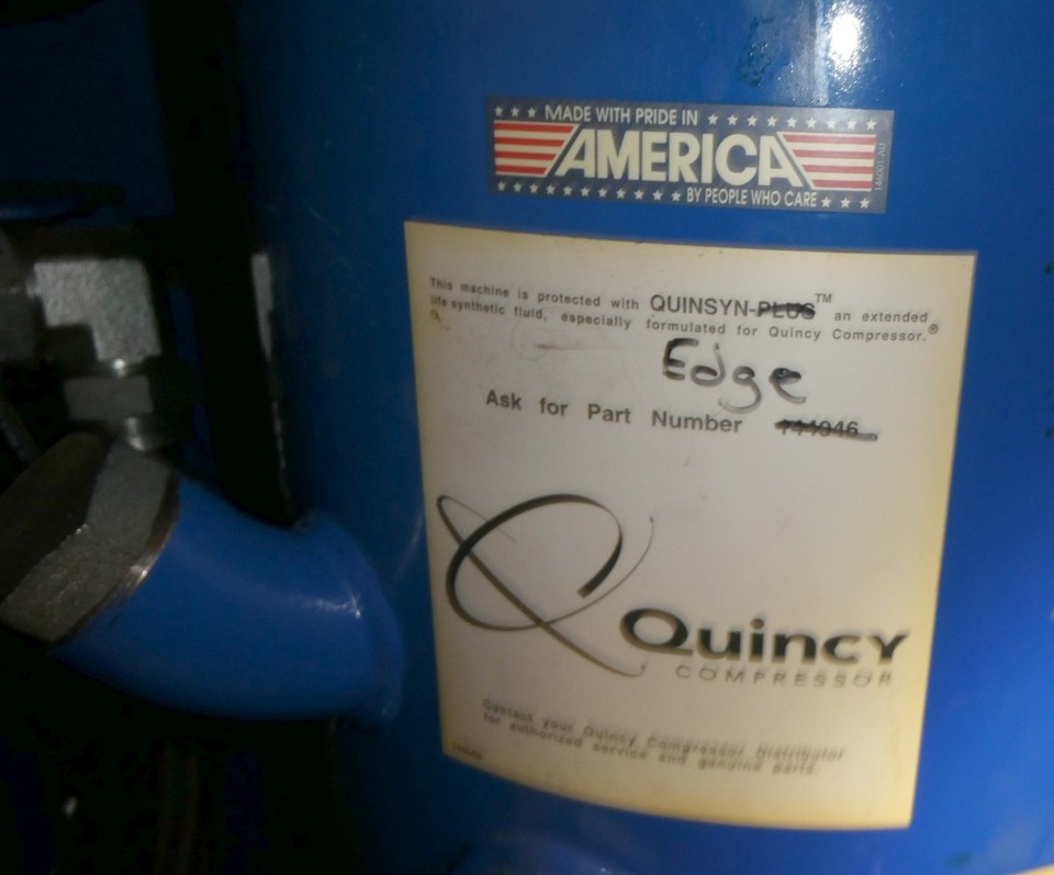 2012 Quincy Air Compressor QGV-75 110,000 hours | eBay