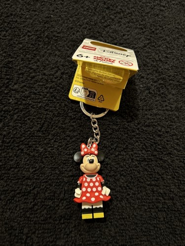 LEGO DISNEY Minnie Mouse Minifigure KEYCHAIN #853999 NEW NWT Key Ring ...