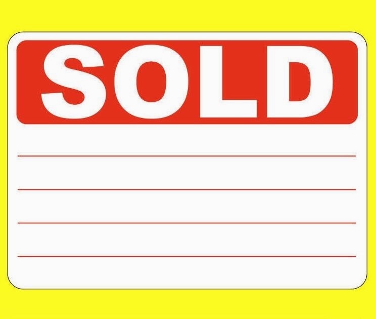 Red SOLD Stickers / Swing Tag Sticky Labels - Removable Adhesive - 5 ...