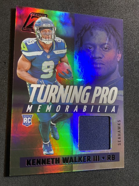2022 Panini Zenith - Turning Pro Memorabilia #TPM-16 Kenneth Walker III ...