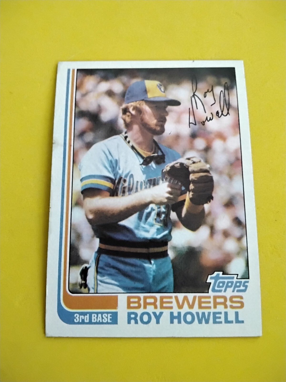 1982 Topps Roy Howell #68 Milwaukee Brewers | eBay