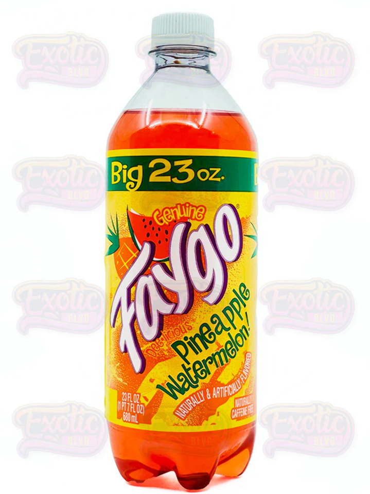 Faygo Pineapple Watermelon 23oz 6 12 and 24 pack | eBay