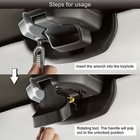 New Sunroof Sky Key Star Wrench Tool 68260458AB Fits for 2015-2020 Jeep ...