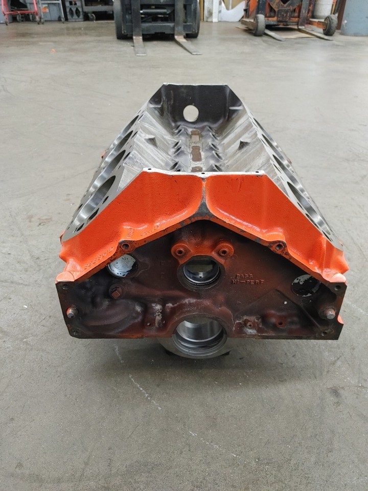 1969 1970 Big Block Chevy BBC 427 454 2 Bolt Main Block 3963512 512 K ...