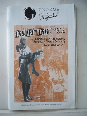 INSPECTING CAROL Playbill KELLY BISHOP / DENNY DILLON / MICHAEL ...