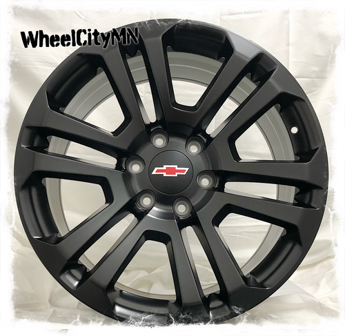 20 inch satin black 2018 Chevy Silverado Tahoe LTZ CK158 OE replica ...