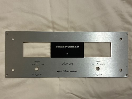 Marantz 250 Amplifier Face Plate - Original Silver | eBay