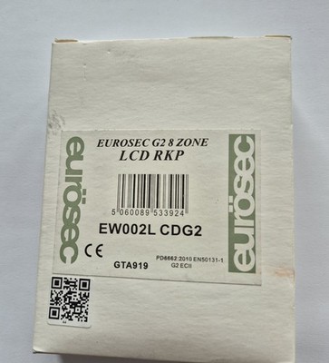 Eurosec Risco Security Keypad Alarm CP8, New & Boxed | eBay UK