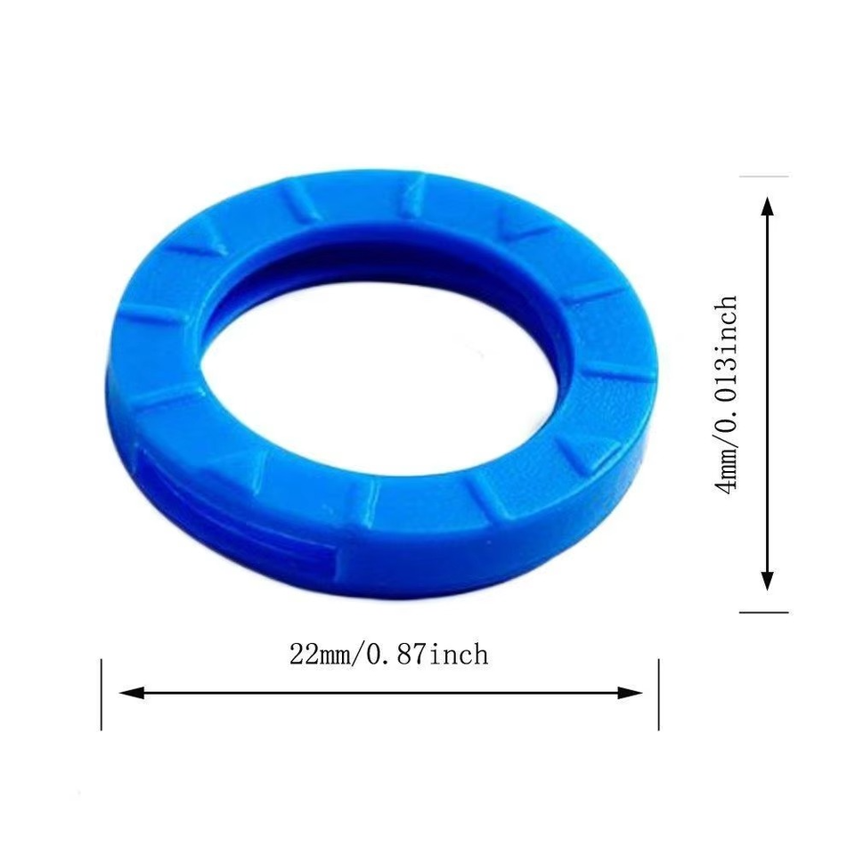 10x Coloured Key Top cover Caps Assorted Head Covers ID Tag Cap Ring ...