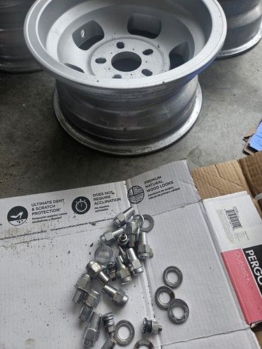 4 VINTAGE 14x7 SLOT MAG WHEELS Classic | eBay