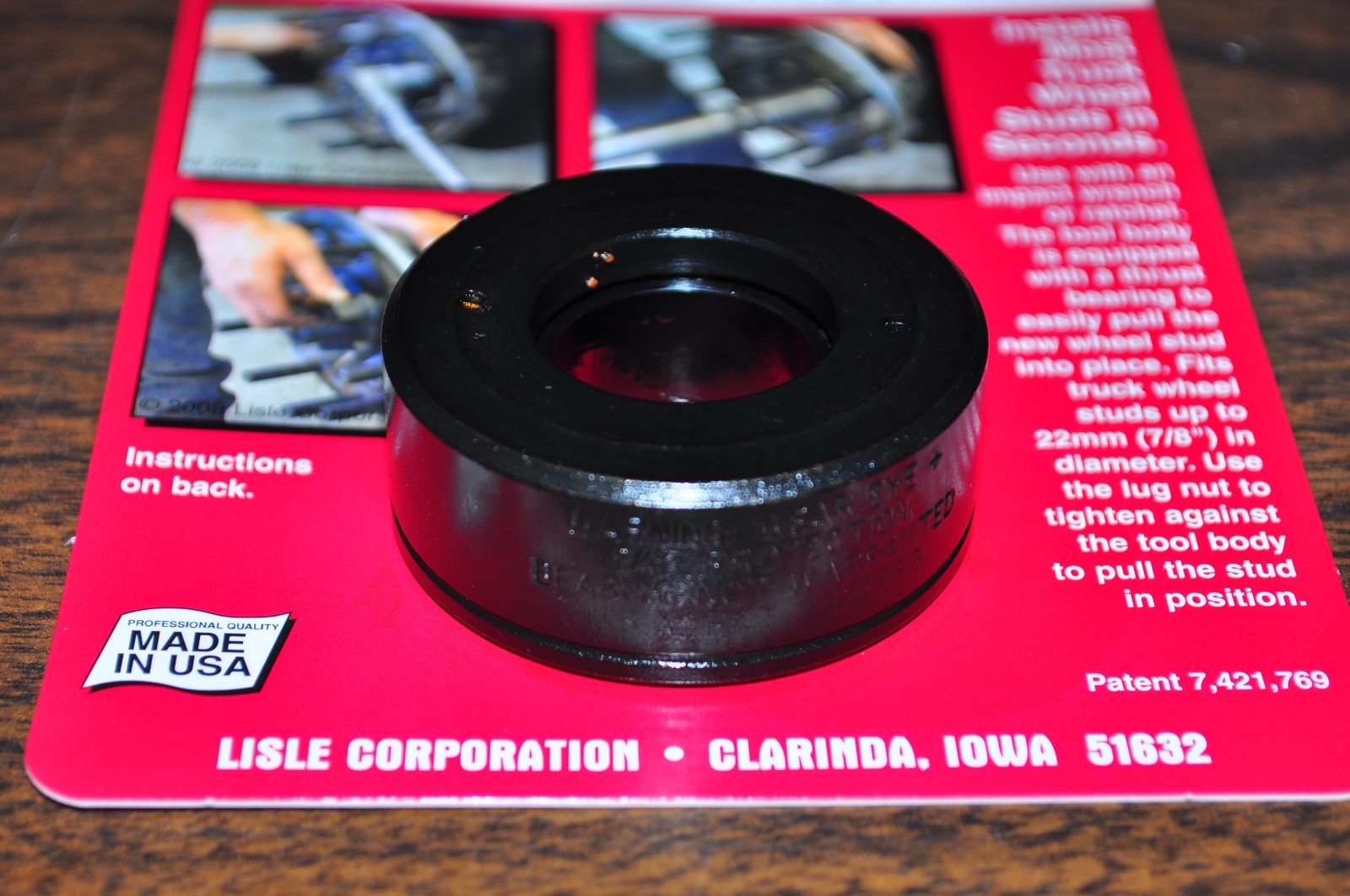 TRUCK WHEEL STUD INSTALLER LISLE 28950 MADE IN USA | eBay