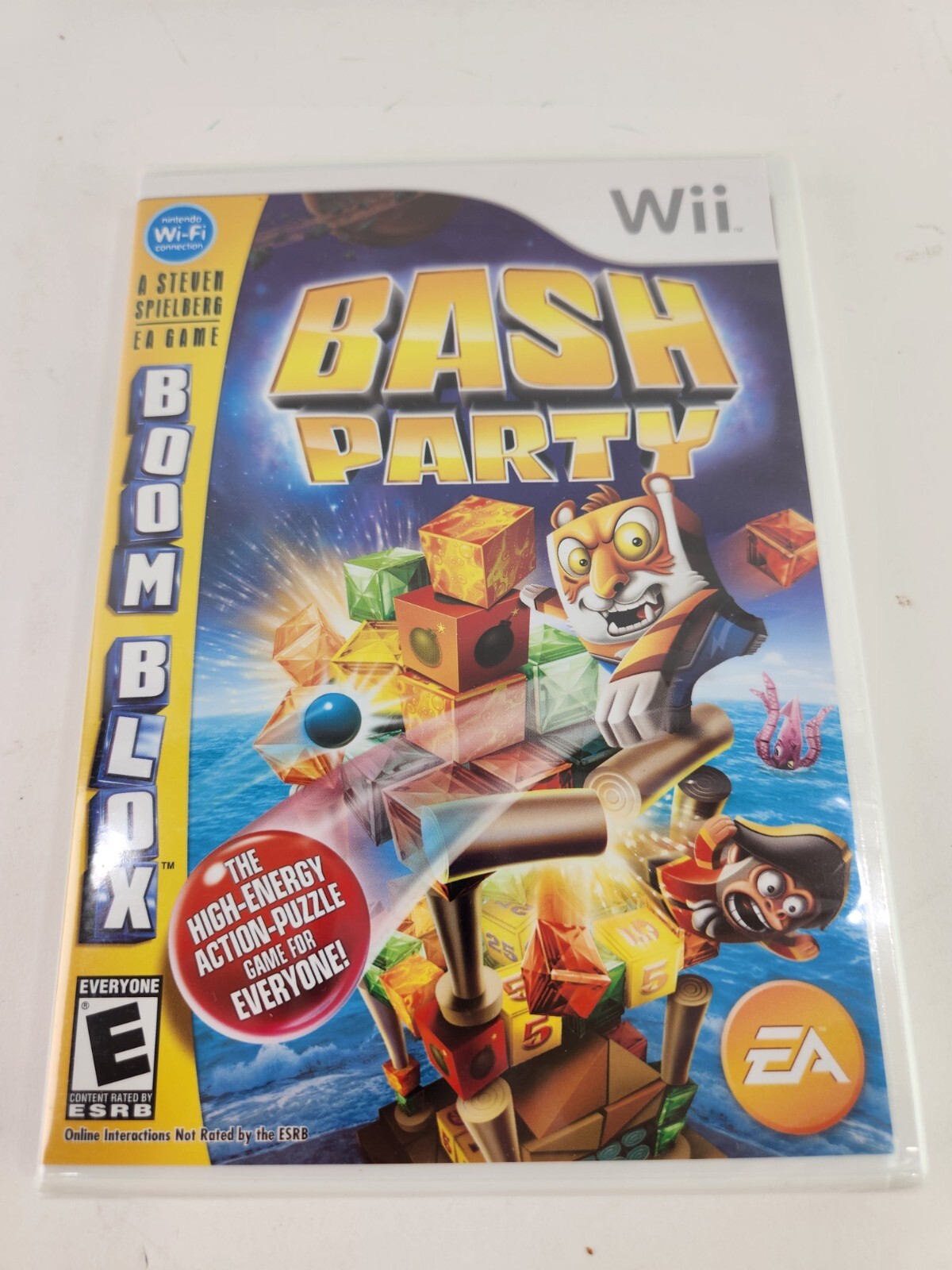 NEW Boom Blox Bash Party Nintendo Wii Video Game Factory Sealed Steven ...