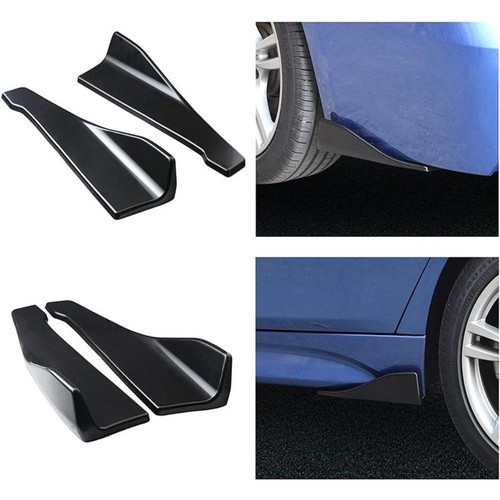 Spoiler Splitter Car Side Skirt Bumper Bars Carbon fibre Scratch ...