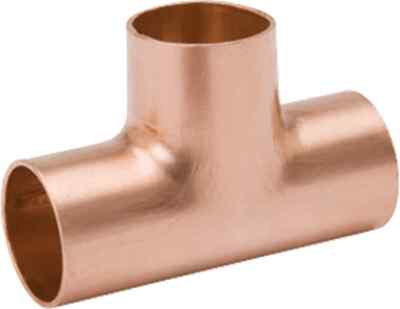 Mueller W40117 Copper Tee Reducing, 2-1/8 x 1-3/8 x 1-3/8 OD C x C x C ...