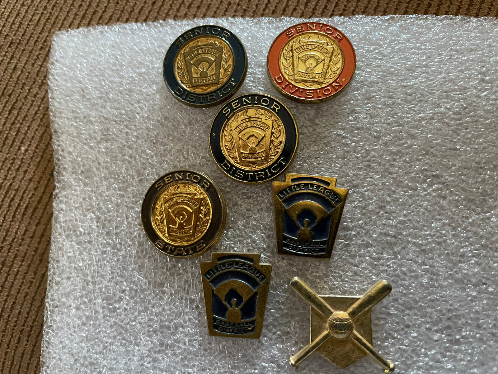 Vintage Little League Pins (7) | eBay