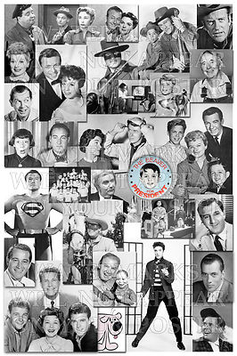 12x18 photo print poster 1950s television TV Baby Boomer memorabilia ...