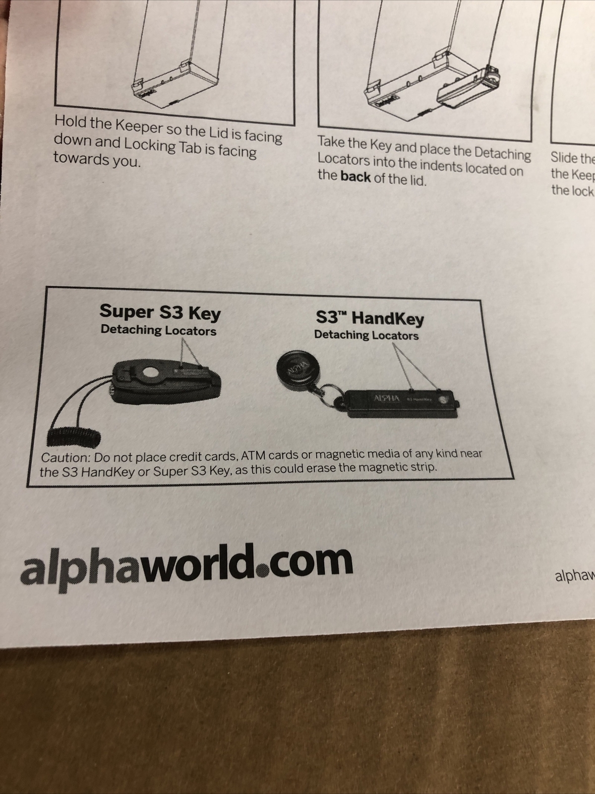 (6 NEW) Alpha Security KP1528 Keepers Retail Anti Theft S3 Case Game ...