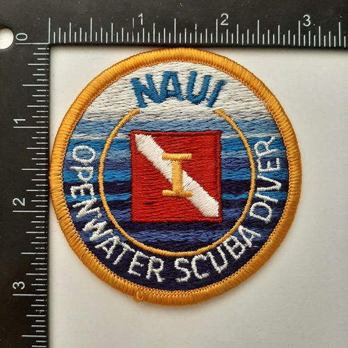 National Association of Underwater Instructors NAUI Openwater Scuba Diver Patch | eBay