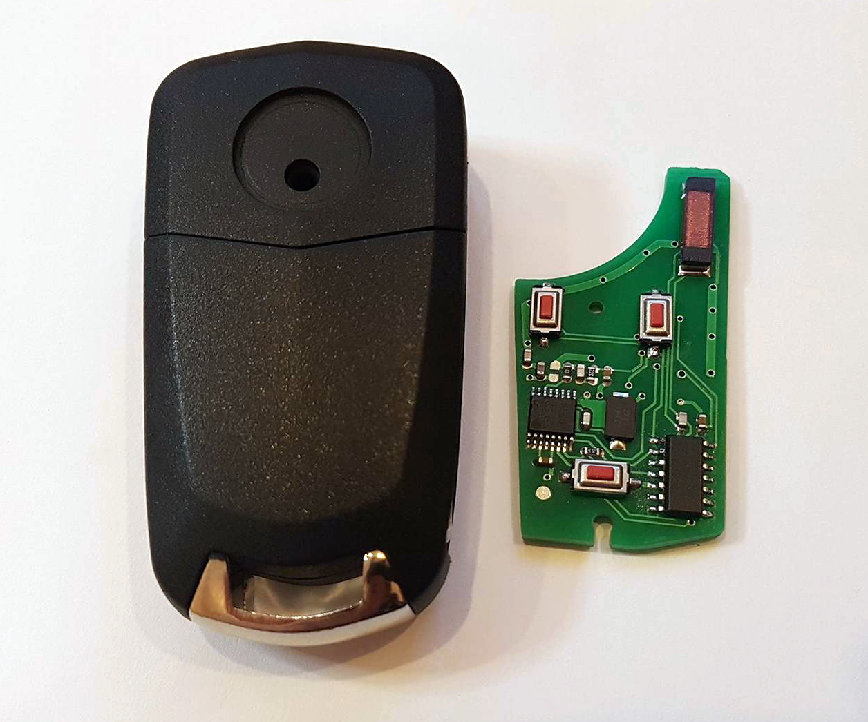 433 MHz opel/vauxhall vectra c/signum COMPLETE Key with PCF7946AT and ...