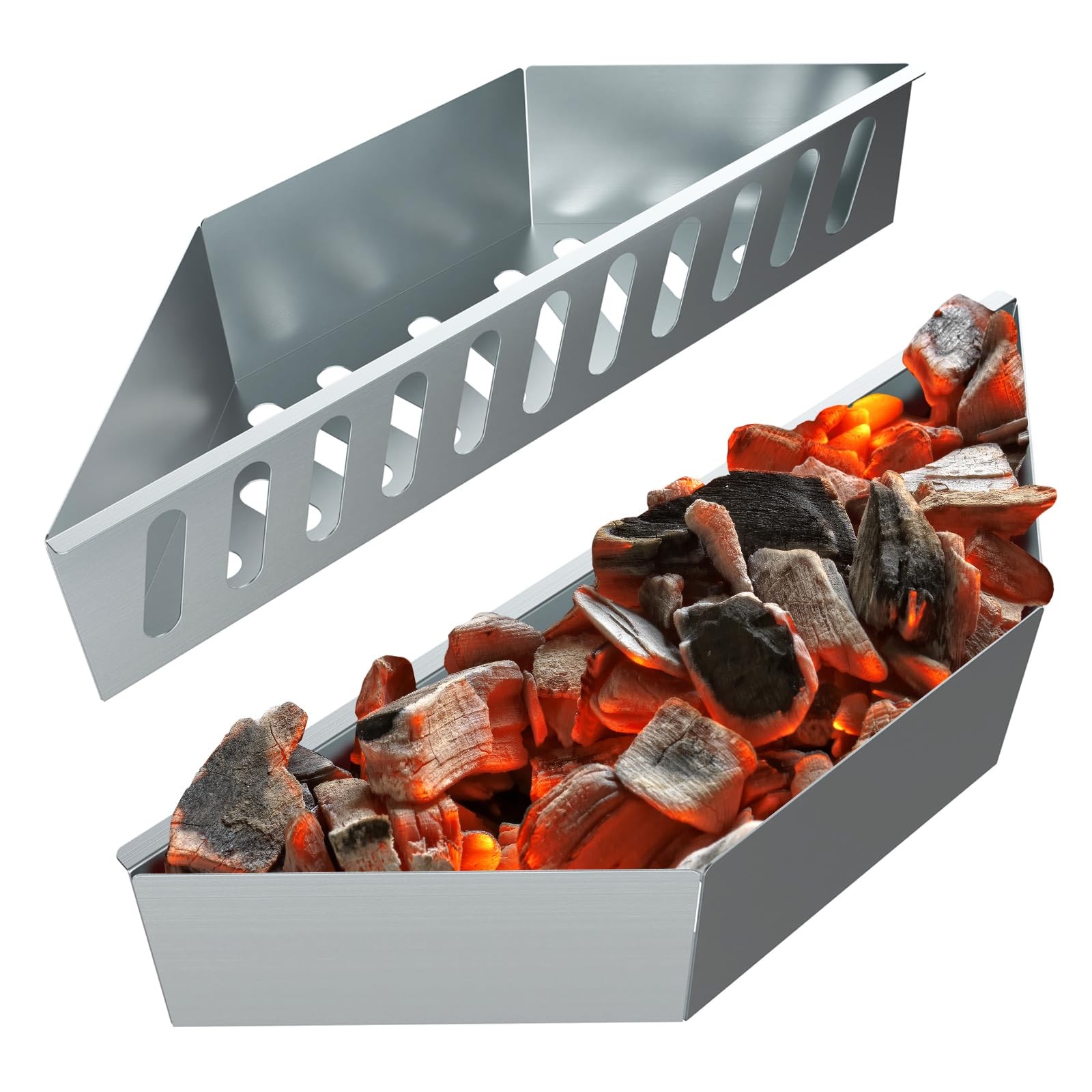Charcoal Basket, 2-Set, Charcoal Tray for 22/26'' Charcoal Grill ...