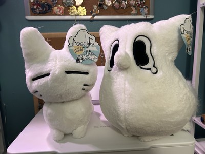 Anxiety Fox and Calming Kitty Plushies Set | eBay