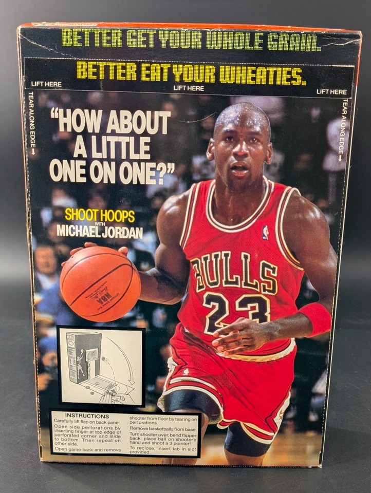 Michael Jordan Wheaties EMPTY Cereal Box | eBay