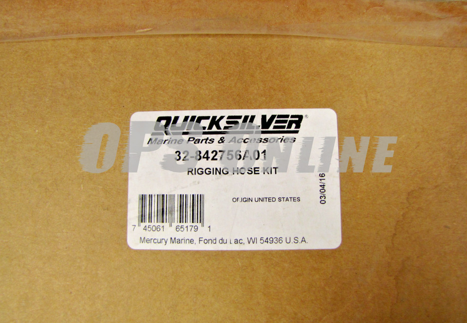 Mercury Outboard Rigging Tube Kit (3.0L) 225/ 250 Pro XS/ 300 XS ...