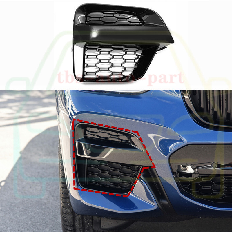ABS Baking Paint Right Front Bumper Fog Light Cover For BMW X3 X4 2018 ...