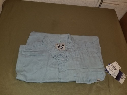 new mens lost enterprises surf lost at sea blue shirt. retail 52.00 | eBay