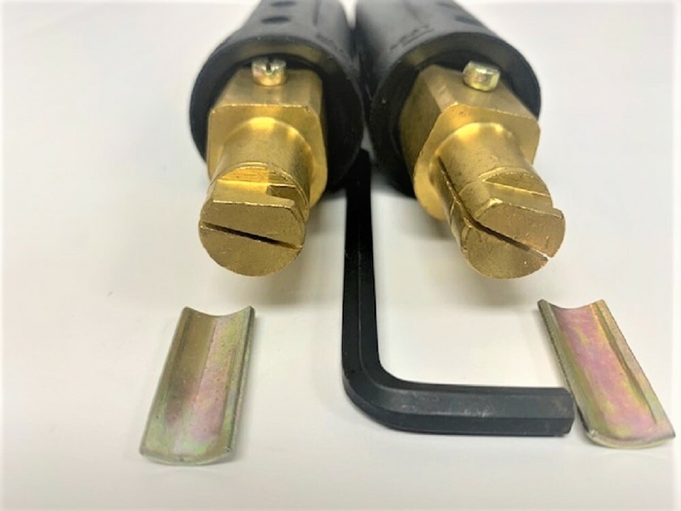 Welding Cable Connector 2-MPC-M Tweco Compatible Male 1/0-2/0 Twist ...