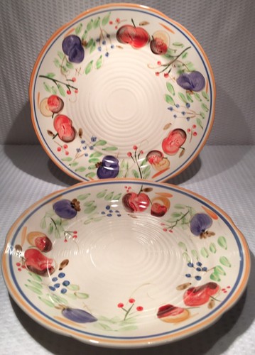Lot Of 2 ~ 11” ROYAL NORFOLK DINNER PLATES ~ LARGE PASTA BOWLS ...