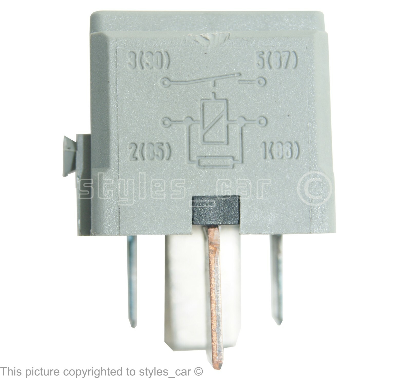 A0025422619 Mercedes-Benz E M S R V SL Class 4-Pin Grey Relay Hella ...